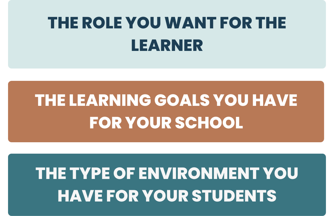 How to Shift from an Instructional Design to a Learner Centered Design ...